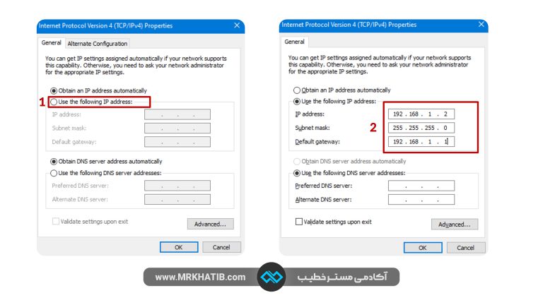 3 تا از آسان ترین روش های تغییر آی پی Ip ویندوز در سال 2024 مستر خطیب